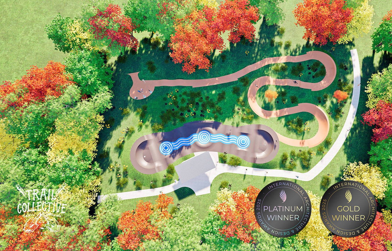 Stromlo Reach Pump Track - The Trail Collective Pty Ltd